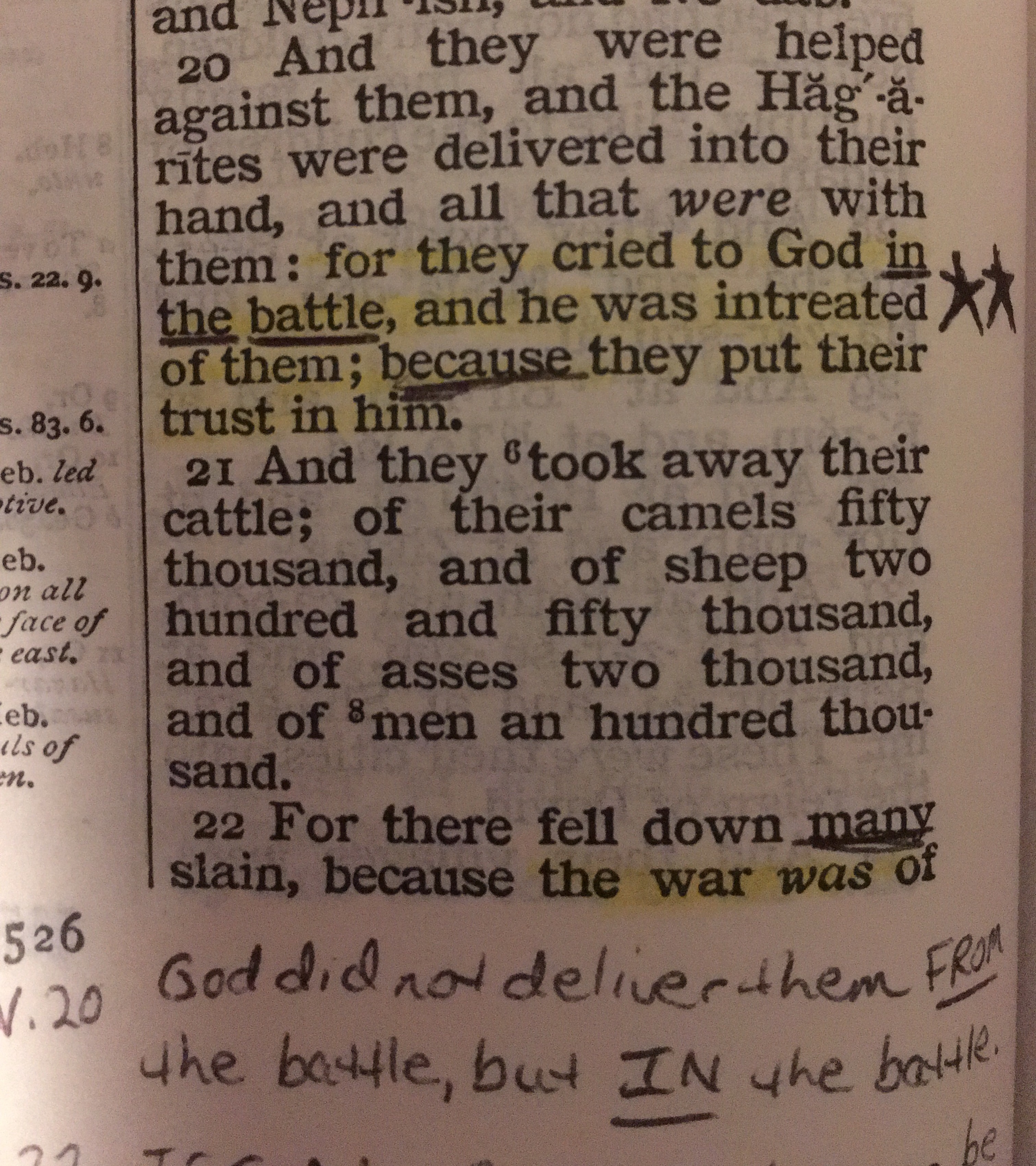 God’s Deliverance